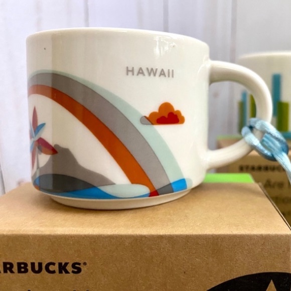 Starbucks | Dining | Starbucks Hawaii Espresso Cup Travel Mug Ornament ...